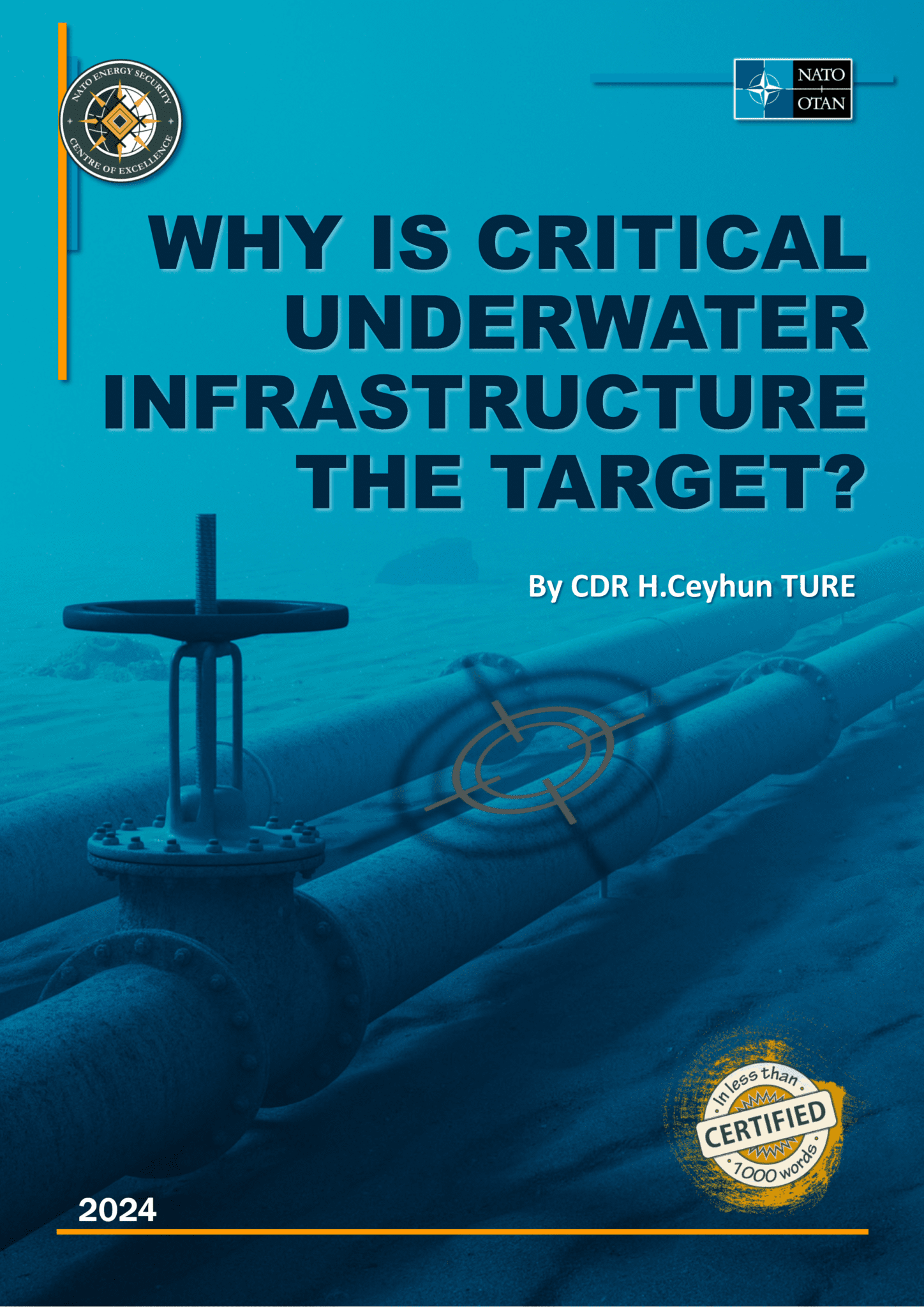 Why is Critical Underwater Infrastructure the target? - NATO ENSEC COE